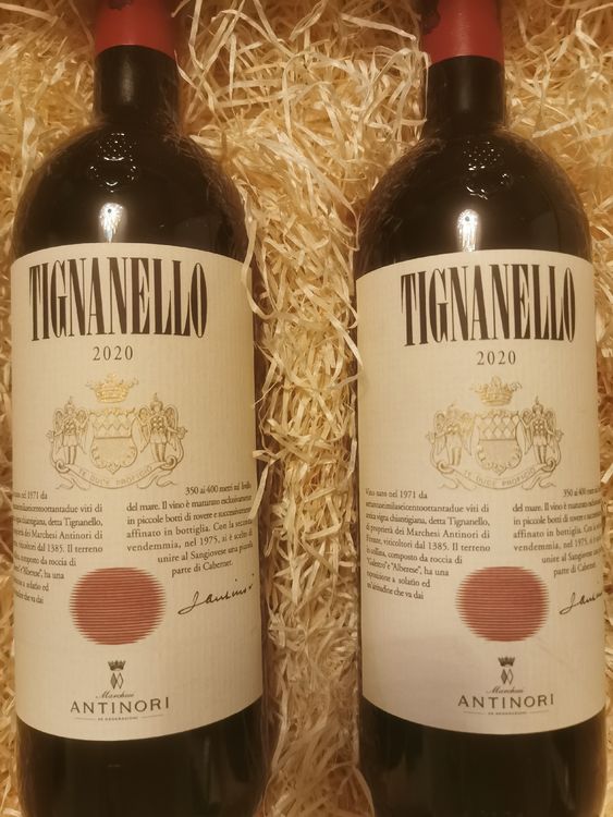 Tignanello 2020 2 Flaschen in Holzkiste (Neu und originalverpackt) in Triesen für CHF 199 – mit ...