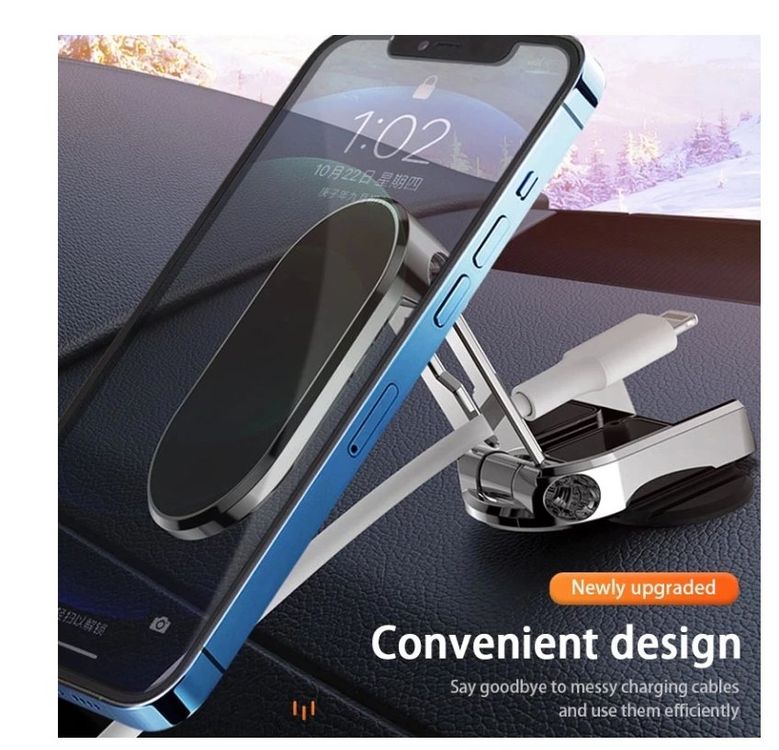 360 drehbare Magnetische Auto Telefon Halter Magnet Smartpho (Neu und ...