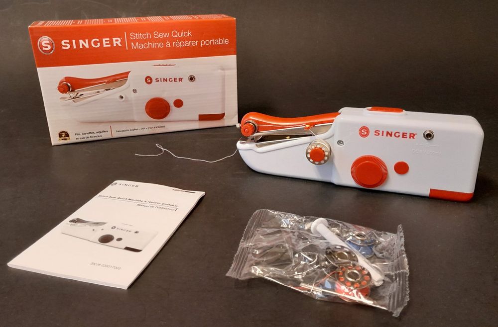 SINGER mini Hand Nähmaschine | Kaufen auf Ricardo