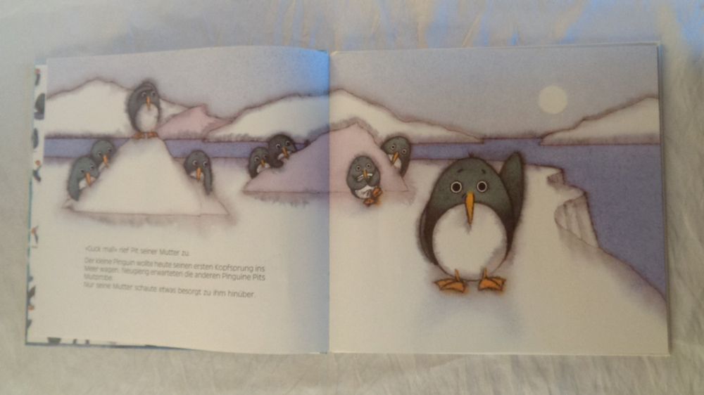 Pinguin Pit - Pit's neue Freunde / Marcus Pfister Bilderbuch (Gebraucht ...