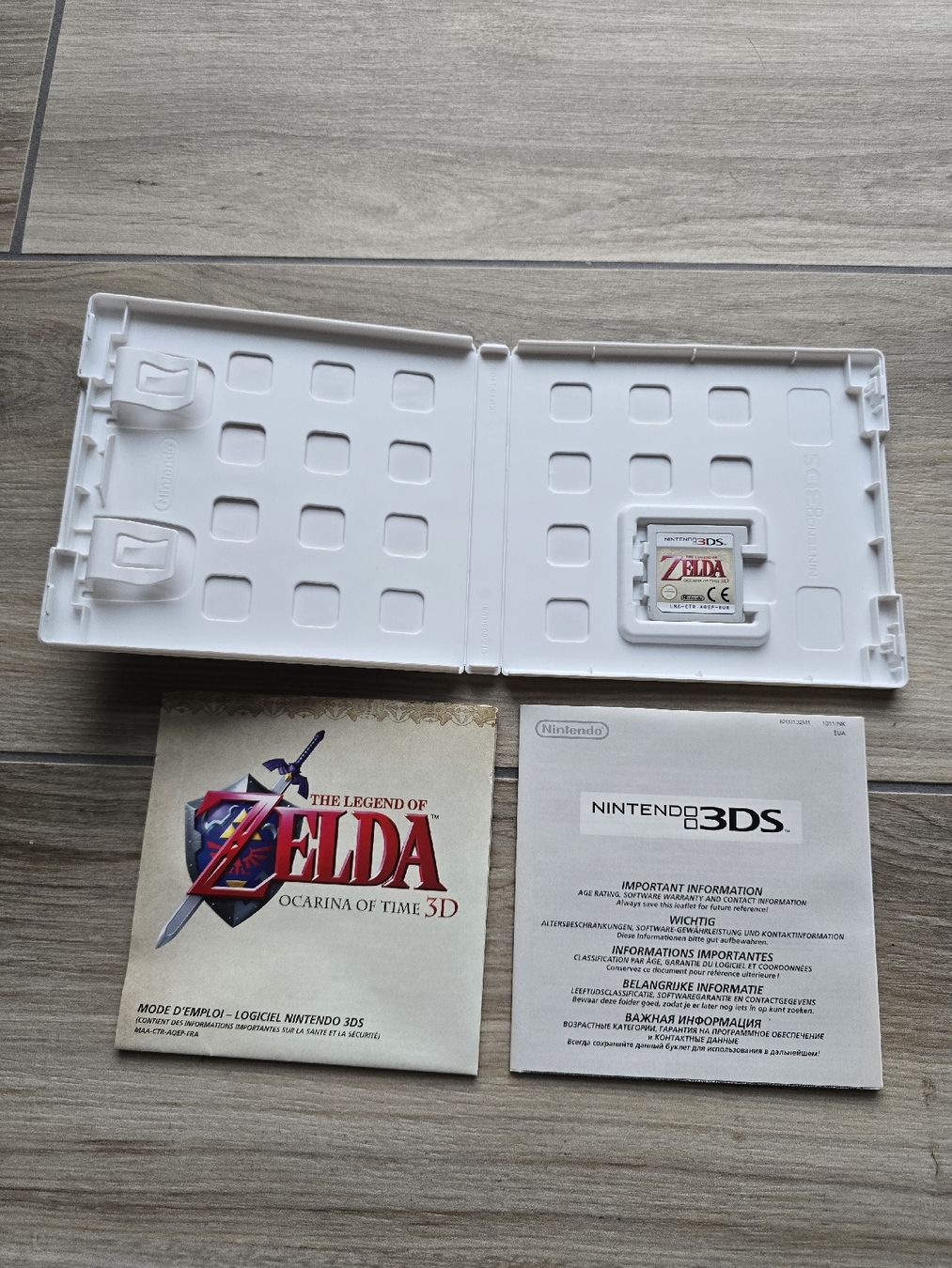 Zelda Ocarina of Time 3D, Nintendo 3DS - Comme Neuf ! (D'occasion) à ...
