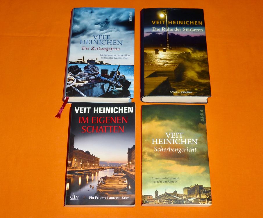 Bücherpaket/ Veit Heinichen / 4 Proteo-Laurenti-Krimis (Gebraucht) in Langnau am Albis für CHF ...