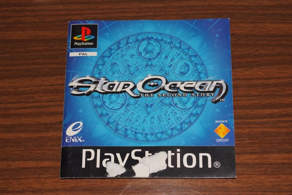 Star Ocean: The Second Story PS1 #JRPG #Final Fantasy #PSX (Gebraucht ...