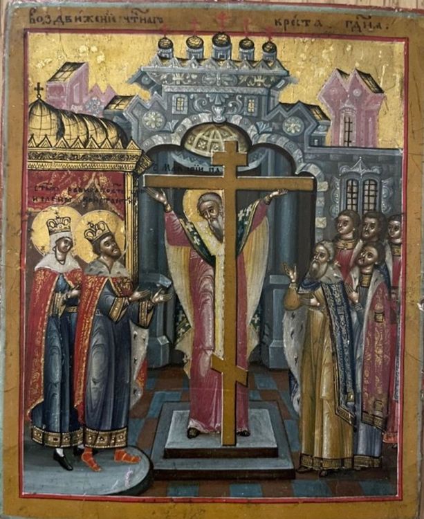 Alte original russische Ikone (Gebraucht) in St. Gallen für CHF 300 – mit Lieferung auf Ricardo ...