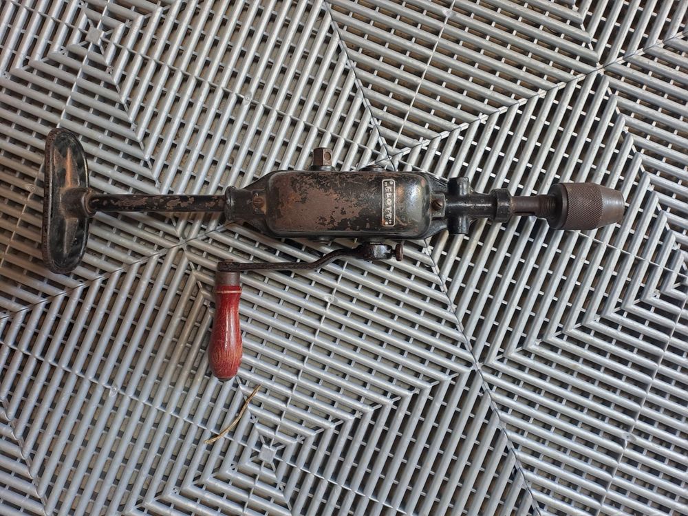 Antike Handbohrmaschine "FLOTT", Vintage Werkzeug (Gebraucht) in Wängi ...