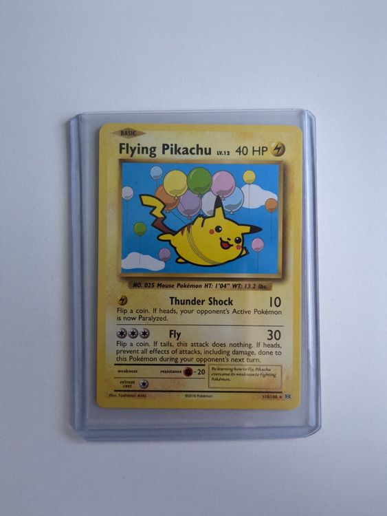 Pokémon Karte Flying Pikachu USA - 40 HP (2016) (Neu (gemäss ...