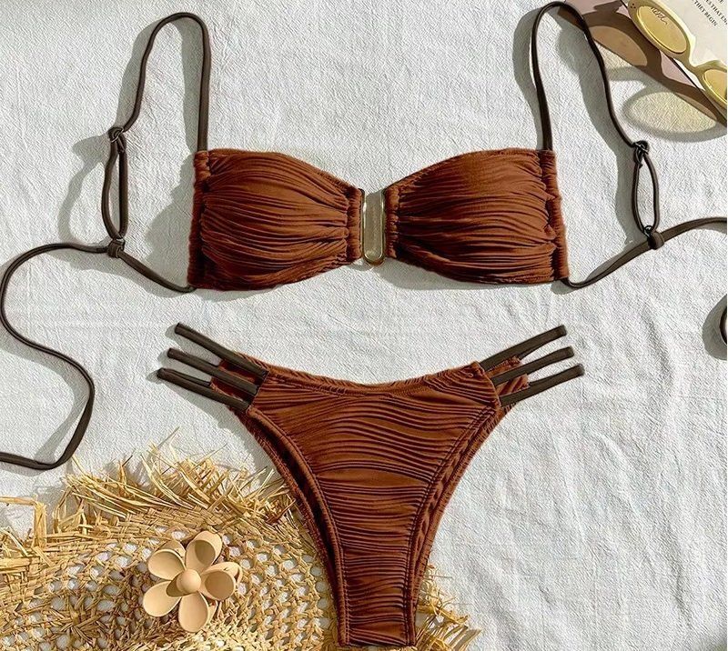 Brasilianischer Push Up Bikini Braune - S M L XL (Neu und originalverpackt) in Bussigny für CHF ...