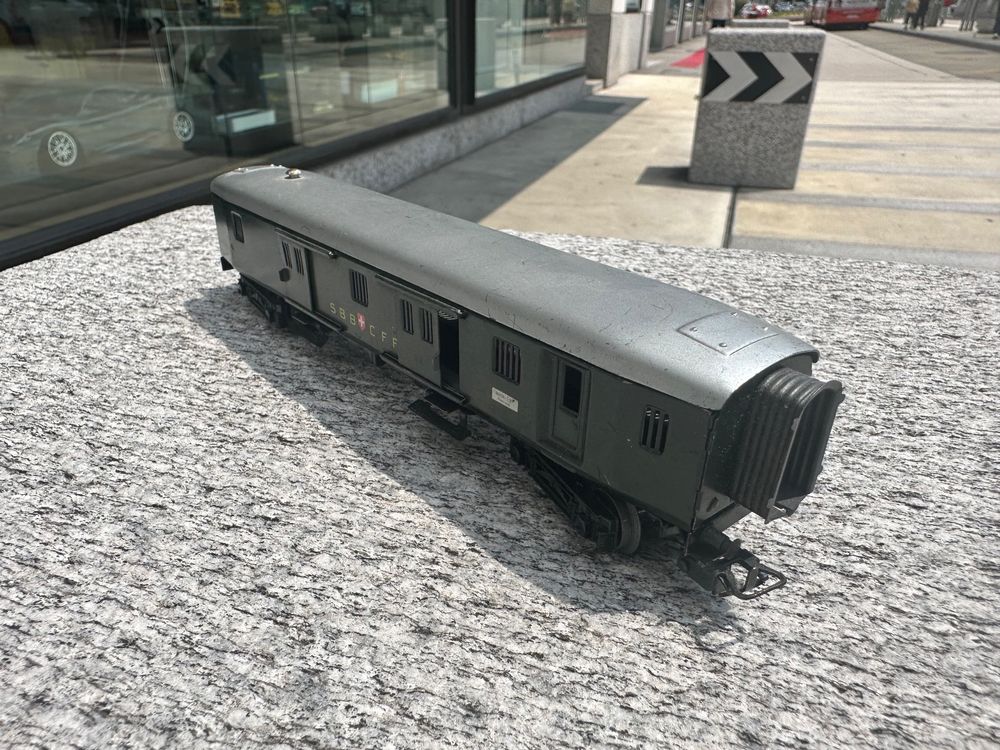 Märklin Vintage Gepackwagen 4017 SBB Metal (Gebraucht) in Chiasso für ...
