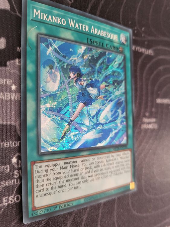 Mikanko Wasser Arabeske (englisch) Yu-gi-oh Karte | Kaufen auf Ricardo