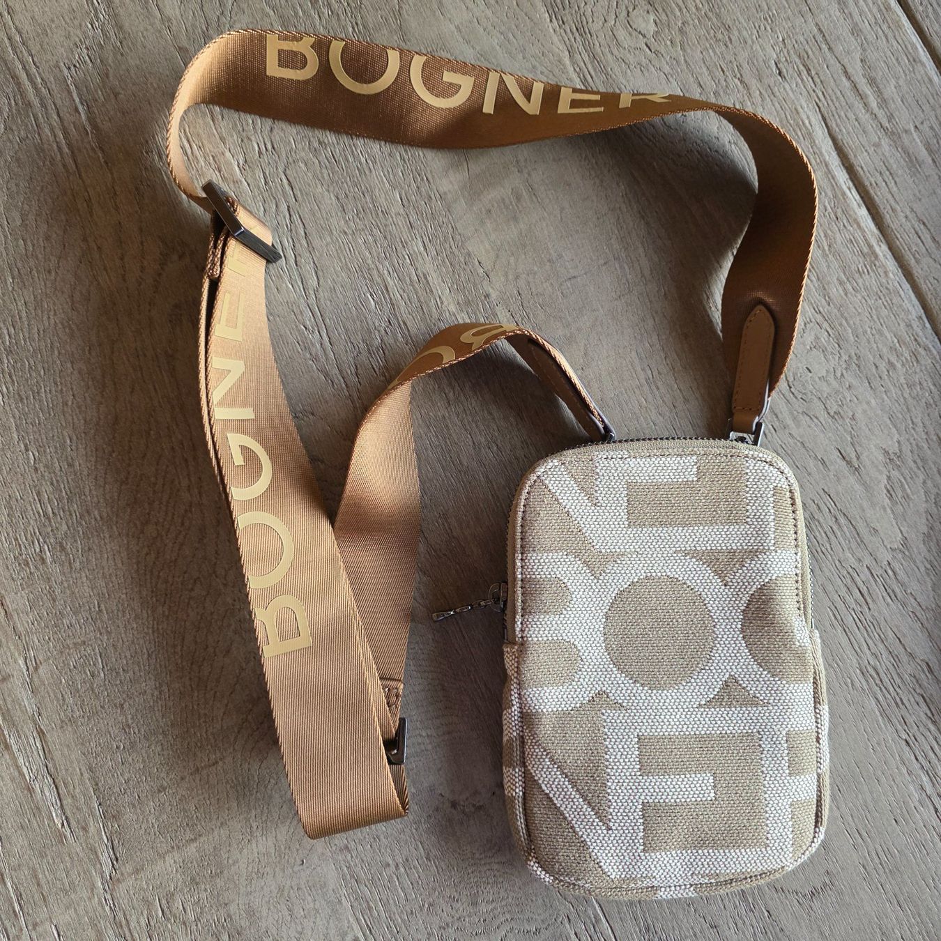 🐸 BOGNER LOGO HANDY TASCHE UMHÄNGE TÄSCHCHEN TASCHE (Neu (gemäss ...