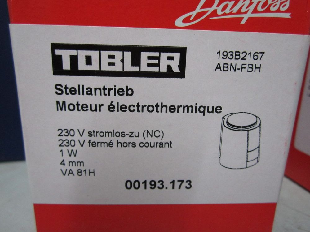 Danfoss Heizkörper Thermostat mit Stellantrieb (Neu und originalverpackt) in ARISDORF für CHF 30 ...