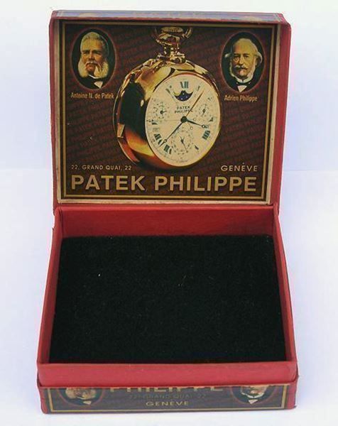 Patek Philippe Uhrenbox Taschenuhr Box Montre Poche Gousset (Gebraucht ...