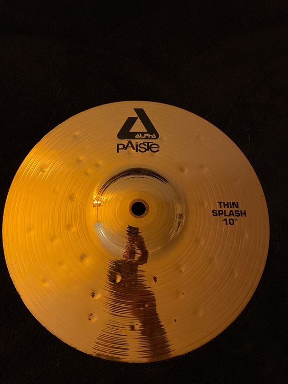 Paiste Alpha Thin Splash 10" (Gebraucht) in Aadorf für CHF 20 – nur ...
