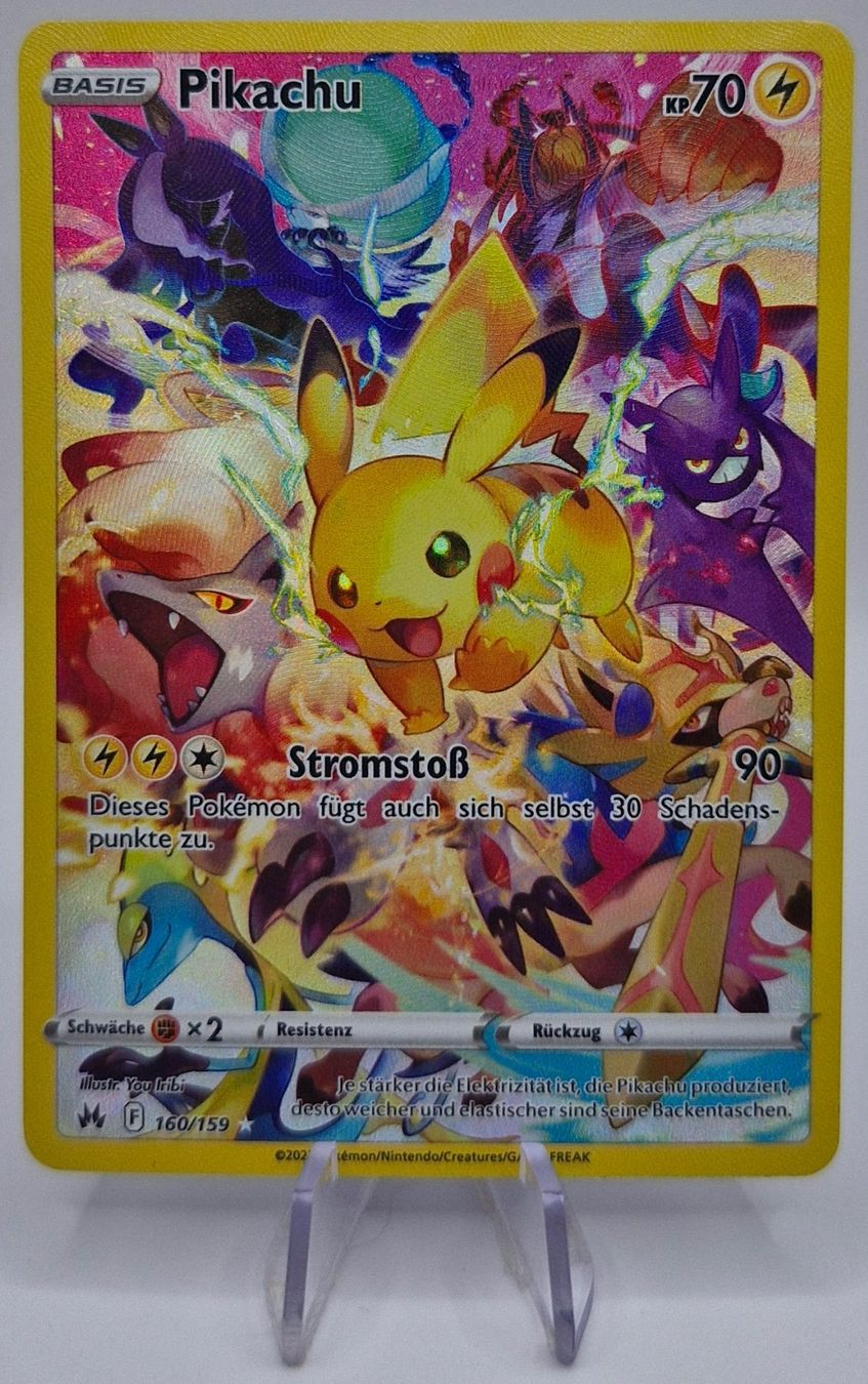 Pikachu / Zenit der Könige / Crown Zenith / CRZ 160 (Neu (gemäss ...