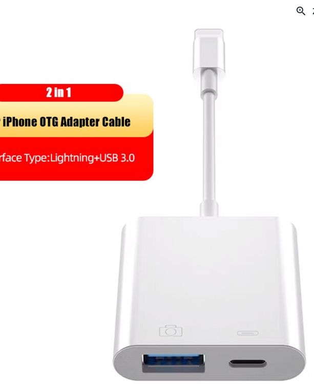 Iphone Adapter für USB und Lightning | Kaufen auf Ricardo