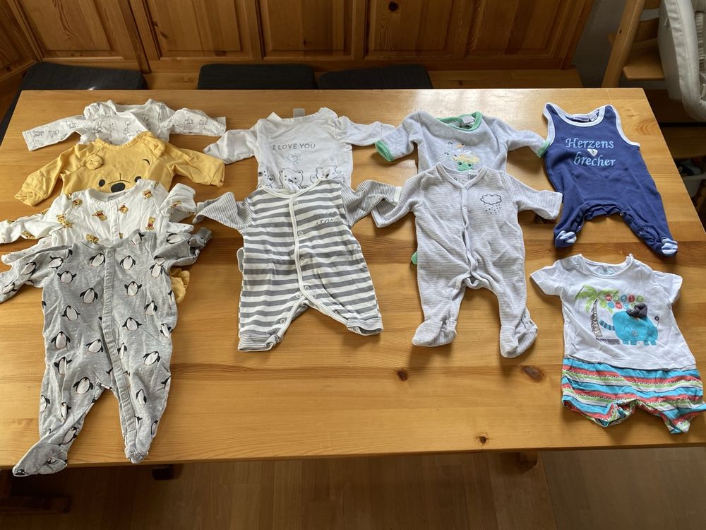 Baby Ganzkörperbodys 50/56, verschiedene Marken, Top Zustand (Gebraucht ...