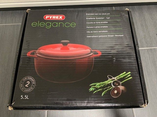Gusseisentopf Pyrex elegance 5,5 Liter (Gebraucht) in Rümlang für CHF ...