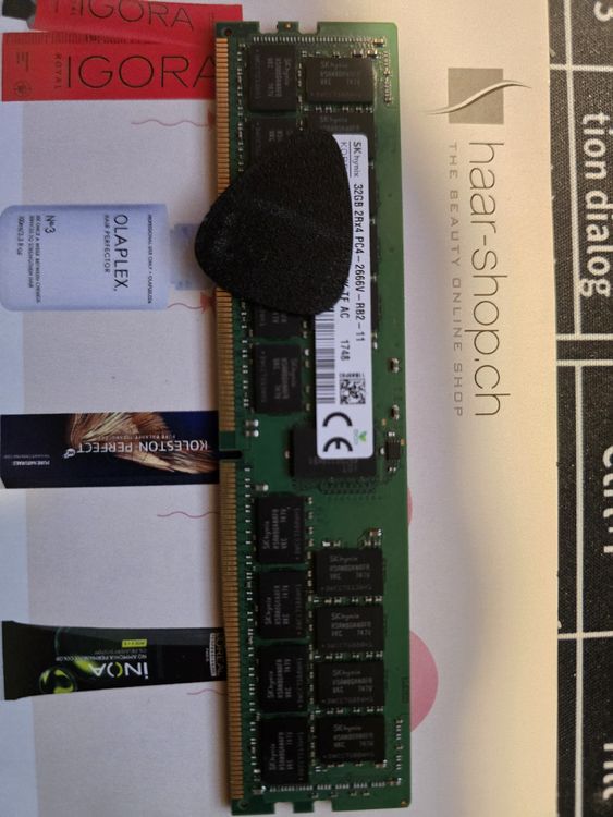 SK Hynix 32GB DDR4 RAM PC4-2666V - Upgrade für Server! (Gebraucht) in Brig für CHF 20 – mit ...