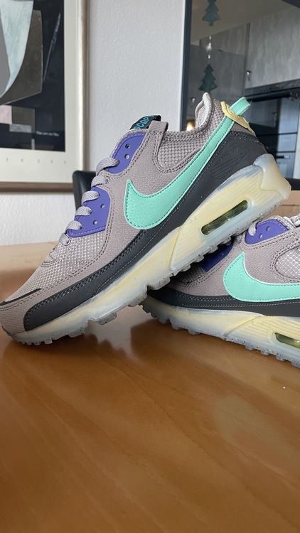 NIKE AIR MAX TERRASCAPE 90 MOON FOSSIL/LIGHT MENTA - 42 (Neu und ...