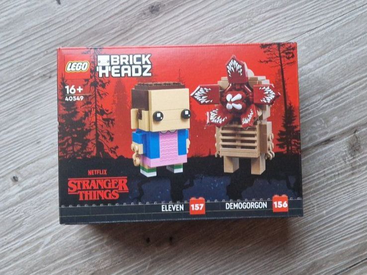 💥LEGO 40549 BrickHeadz Stranger Things Demogorgon & Eleven (Neu und ...