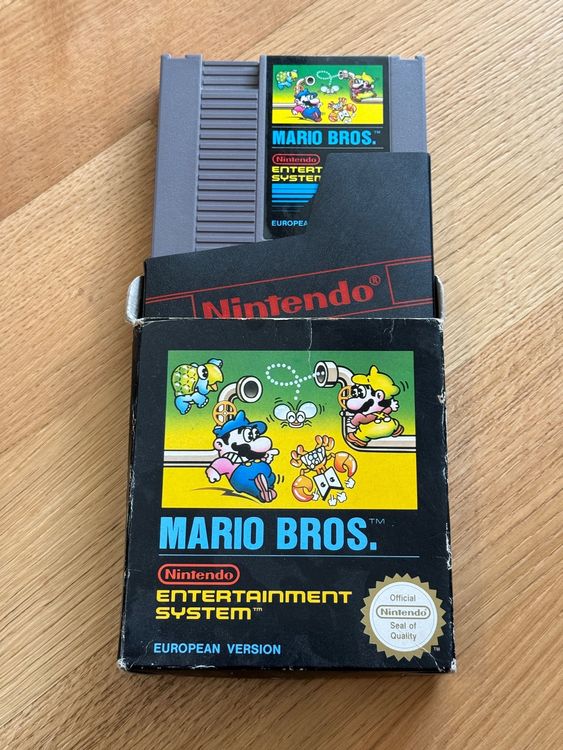 Jeux Nintendo Mario Bros NES 1ère édition 1986 objet rare (Gebraucht ...