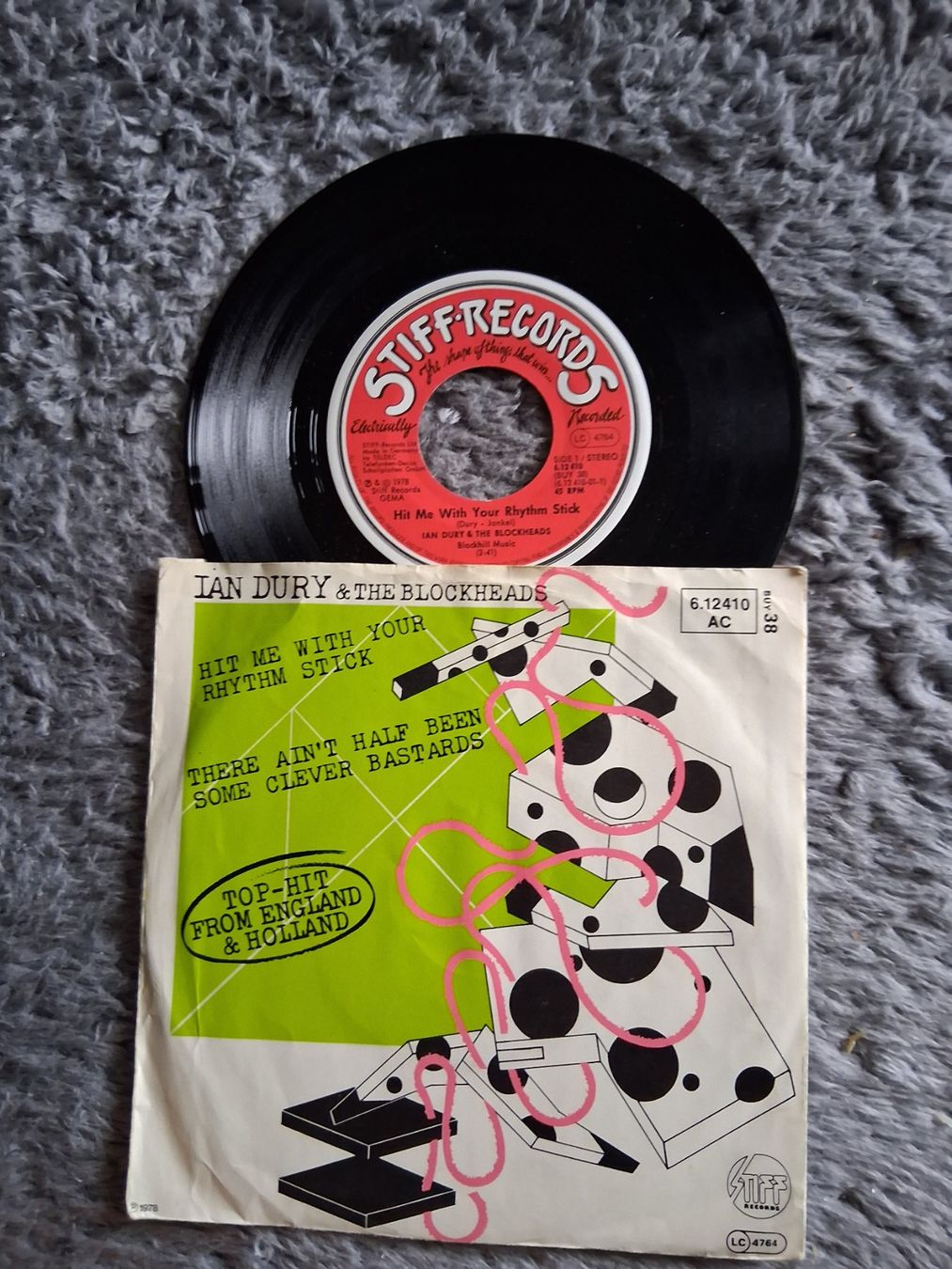 IAN DURY & THE BLOCKHEADS HIT ME WITH YOUR RHYTHM STICK (Gebraucht) in ...