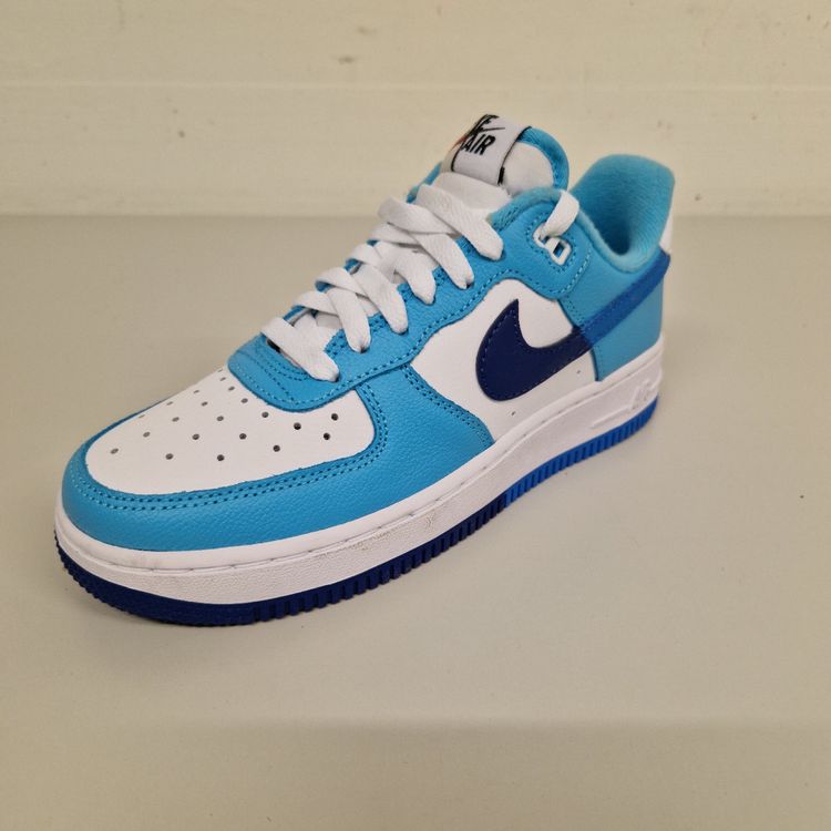 Nike Air Force 1, Blau/Weiss, Neu, Grösse 36.5 (Neu (gemäss ...