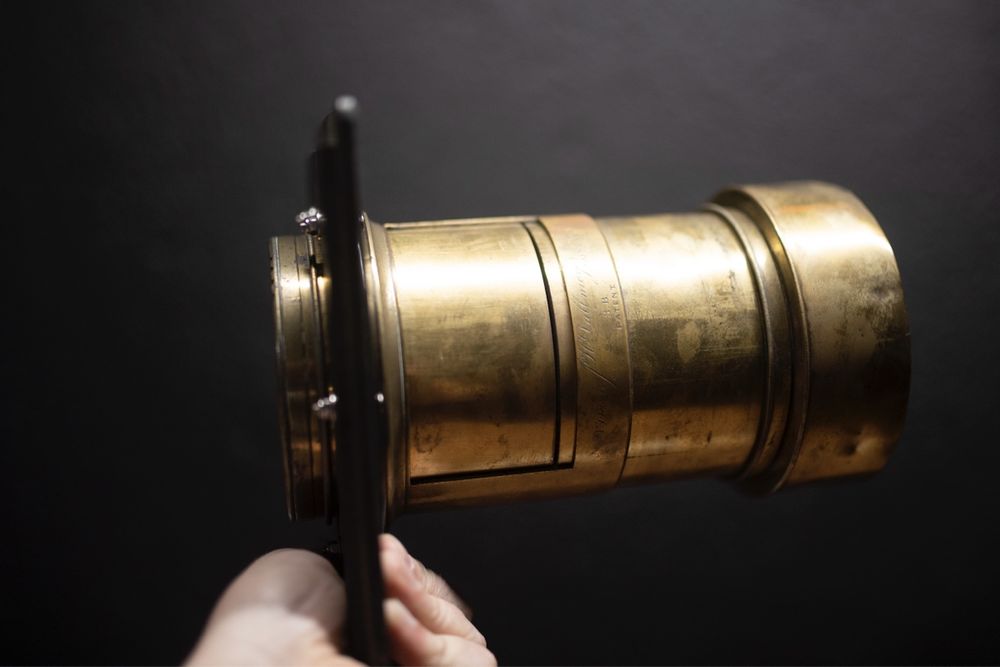 Dallmeyer 3b Objektiv für Kollodium Nassplattenfotografie | Kaufen auf ...