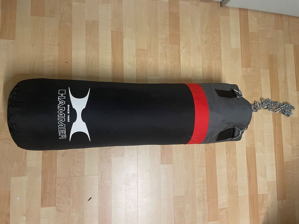 Hammer Boxsack 1.1m mit Wandhalterung (Gebraucht) in Sempach für CHF 65 ...