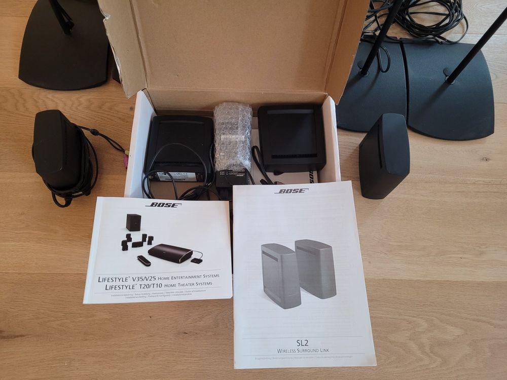 Bose Lifestyle T20 inkl. 2x SL2 Wireless Speakers | Kaufen auf Ricardo