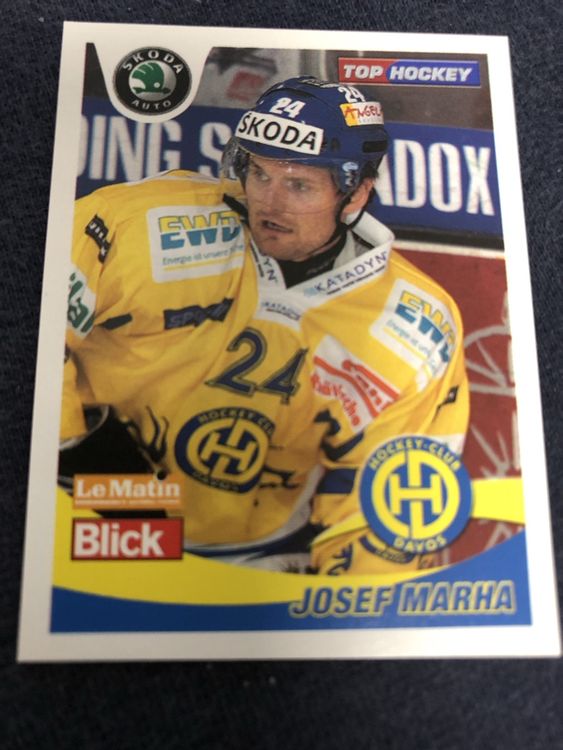 Josef Marha HCD Hockey Card Sticker | Kaufen auf Ricardo