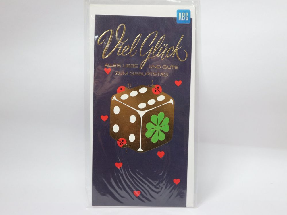 Vintage Geburtstag Karte neu (Neu und originalverpackt) in Eschenbach SG für CHF 1 – mit ...