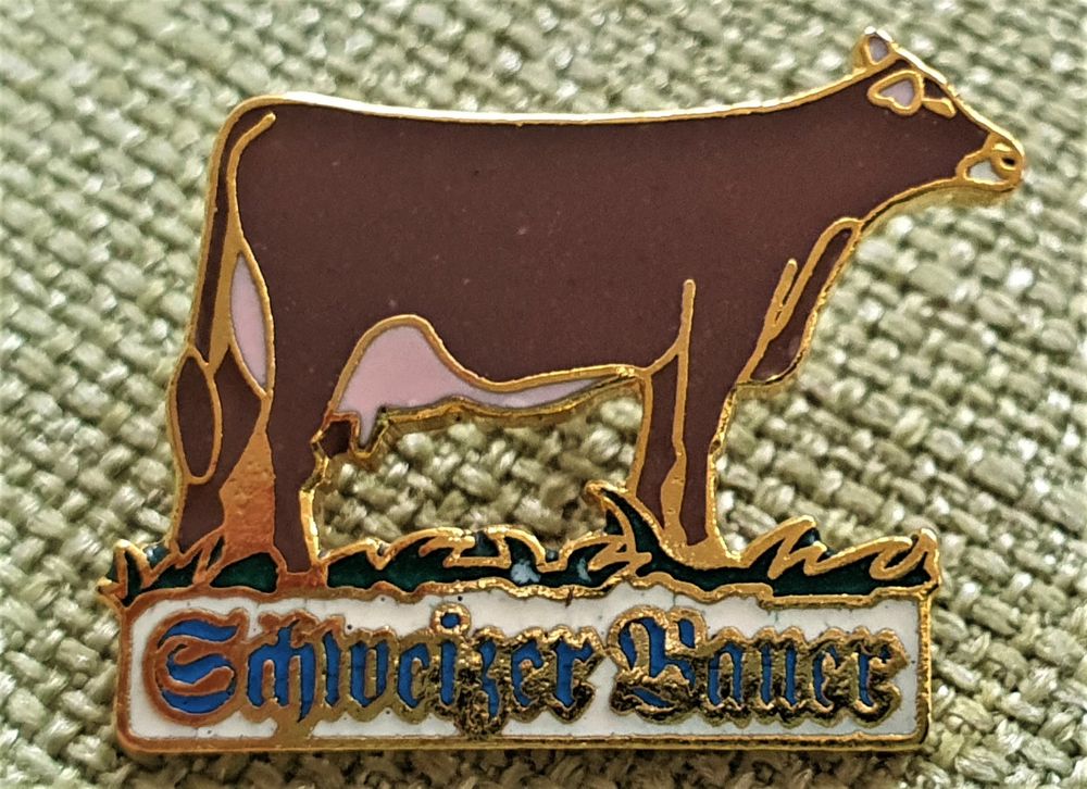 O792 - Pin Schweizer Bauer Kuh Cow | Kaufen auf Ricardo