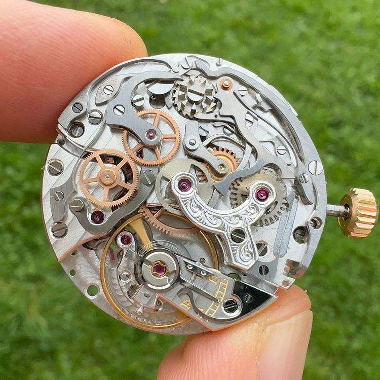 Chronograph movement Cal. VALJOUX 71, Pre 72, Parts, Working (Gebraucht ...