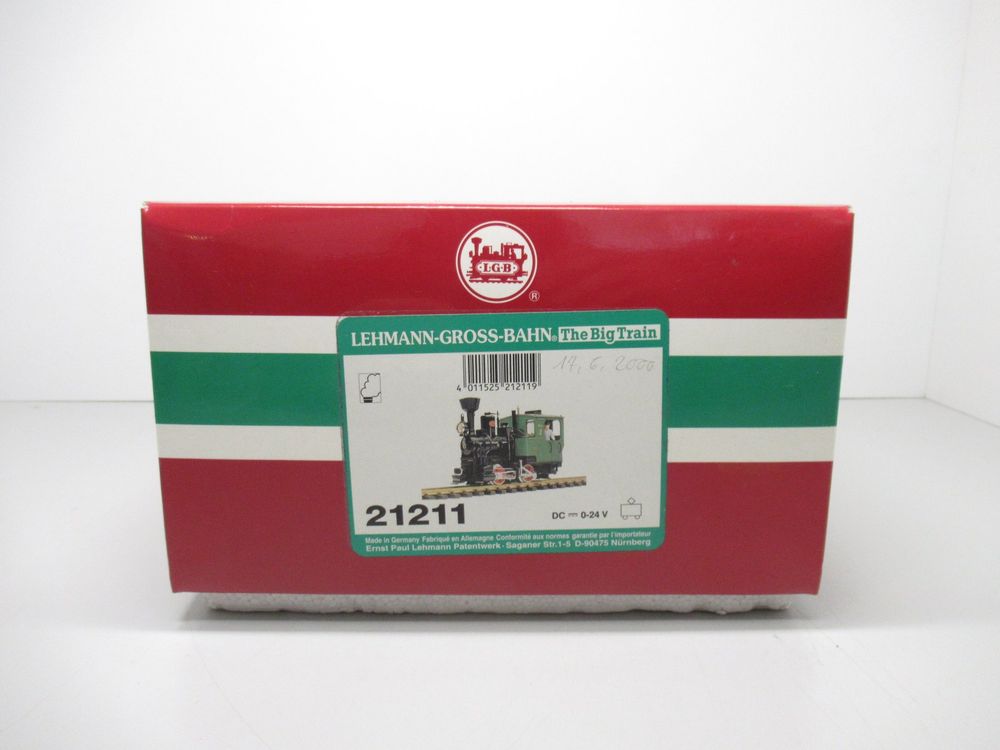 LGB 21211 Tenderlok Dampflok Stainz 2 grün Spur G Gartenbahn (Gebraucht ...
