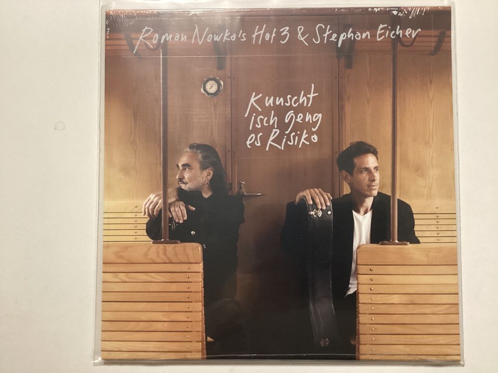 Roman Nowka & Stephan Eicher LP - Kunst Isch geng es Risiko (Neu und ...