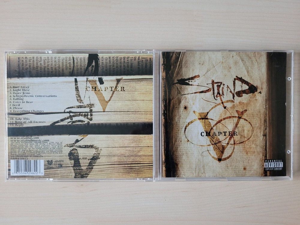 CD Staind - Chapter V, 2005 (Gebraucht) in Nebikon für CHF 0.5 – mit Lieferung auf Ricardo kaufen