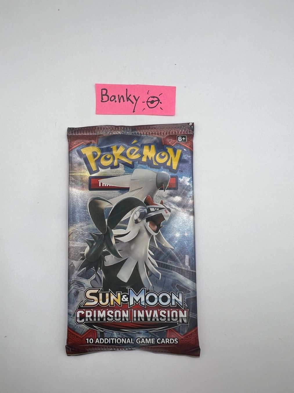 Sun&Moon Crimson Invasion Booster EN –Fresh from Tin Box (Neu und ...