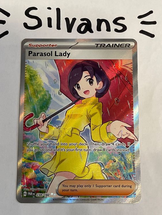 Parasol Lady Full Art Trainer Paradox Rift Englisch | Kaufen auf Ricardo