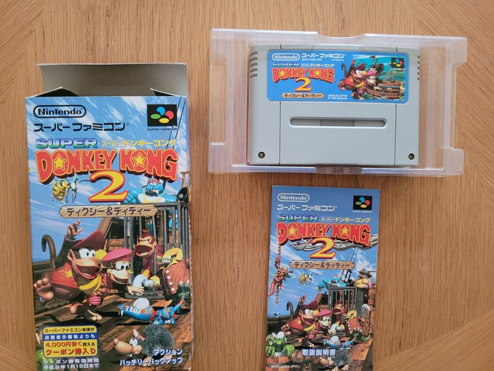 Donkey Kong Country 2 Complete SNES Super Famicom Jap. (Gebraucht) in Münchenstein für CHF 29.9 ...