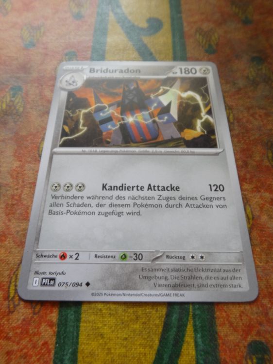 POKEMON Briduradon I PFL DE 075/094 KP180 2025 (D'occasion) à Romanel ...
