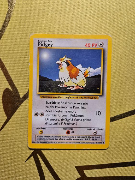 Base Set - Pidgey | Kaufen auf Ricardo