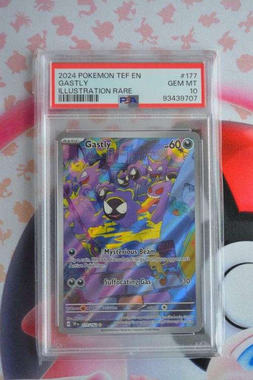 Gastly Nebulak - PSA 10 Temporal Forces Illustration Rare | Kaufen auf ...