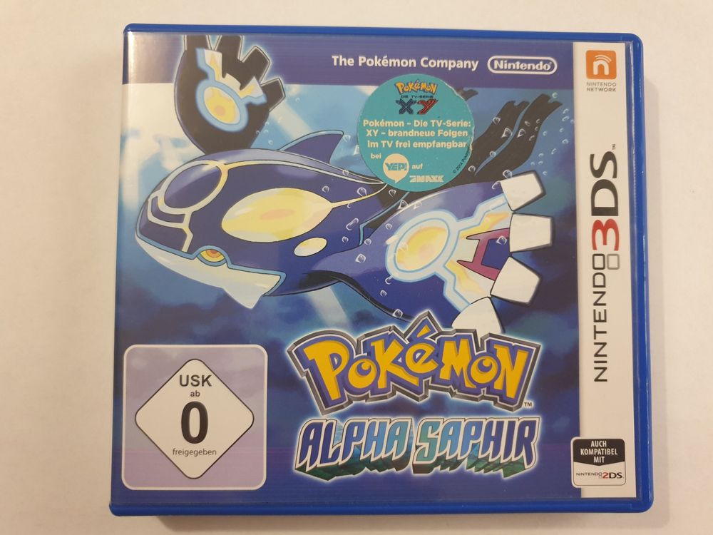 Nintendo 3DS - Pokémon Alpha Saphir | Kaufen auf Ricardo