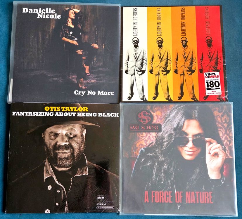 Sari Schorr/Otis Taylor/Danielle Nicole/Lightnin' Hopkins LP (Neu und ...