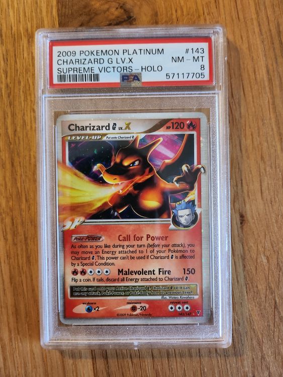 Charizard lv.X 2009 ENG PSA 8 | Kaufen auf Ricardo