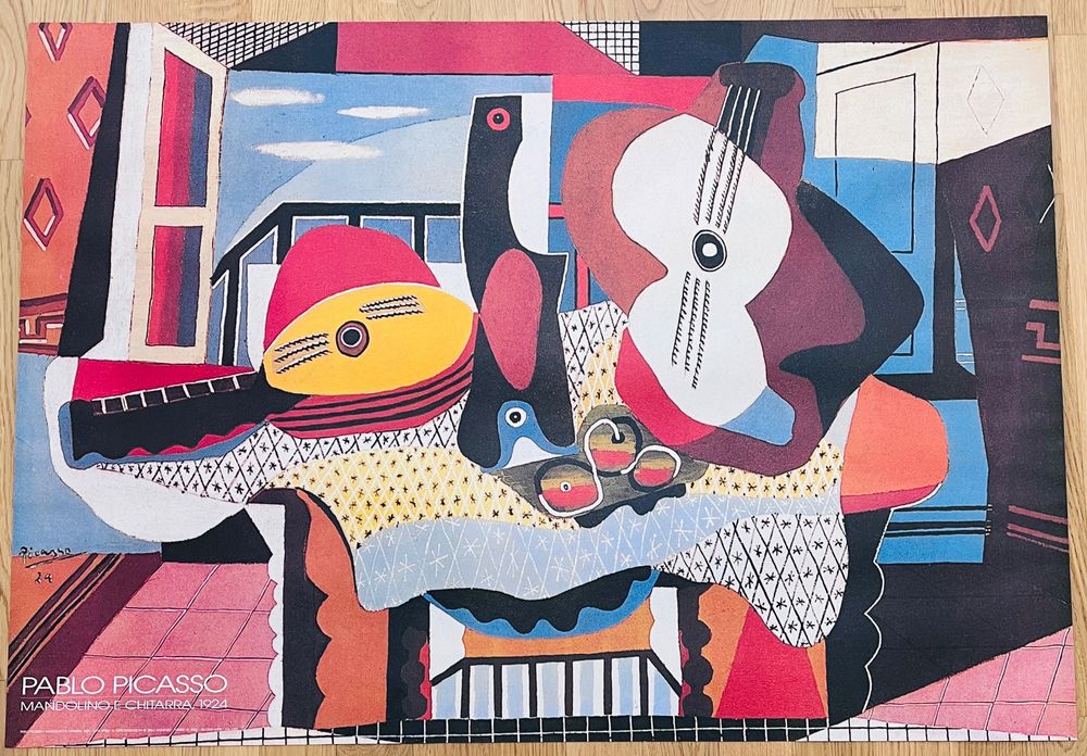 Pablo Picasso 1924 Litho Plakat (Gebraucht) in Root für CHF 15 – mit ...