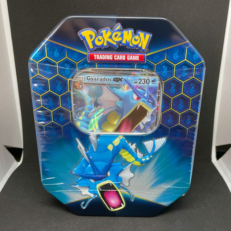 Tin Pokemon Box Booster Pack - Hidden Fates Gyarados GX EN | Kaufen auf ...