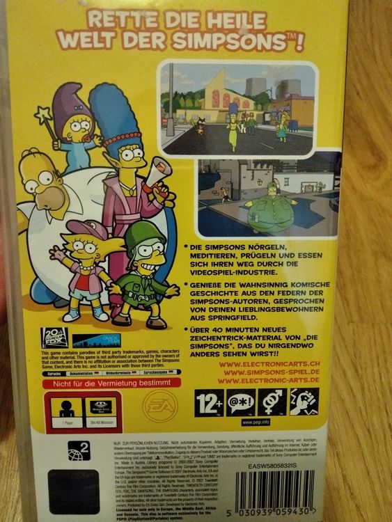 Die Simpsons - Das Spiel | Kaufen auf Ricardo
