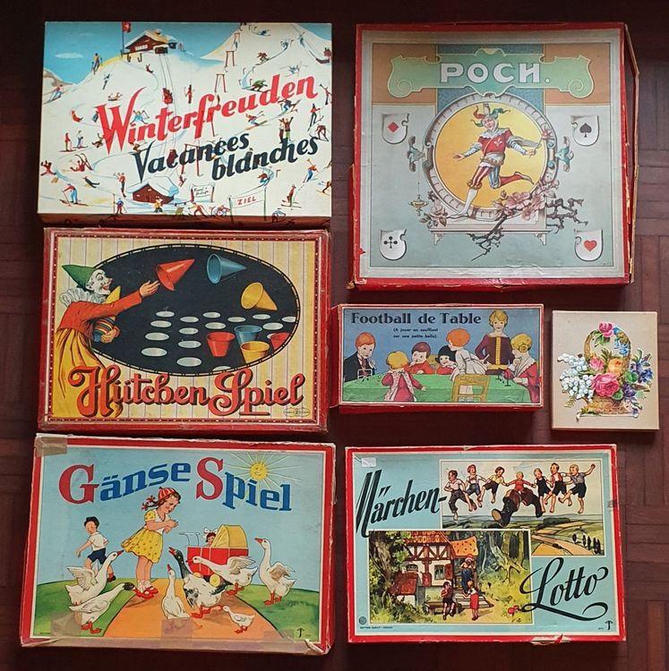 7 alte Kinderspiele (Gebraucht) in Kreuzlingen für CHF 115 – mit ...